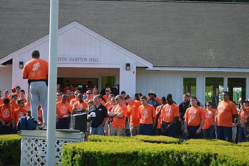 Home Depot Day - Ron Burton Training Village