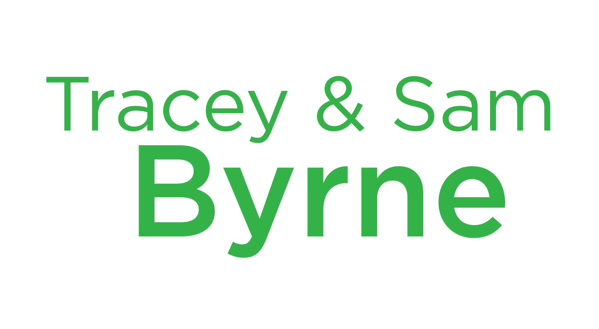 Tracy & Sam Byrne - Ron Burton Training Village